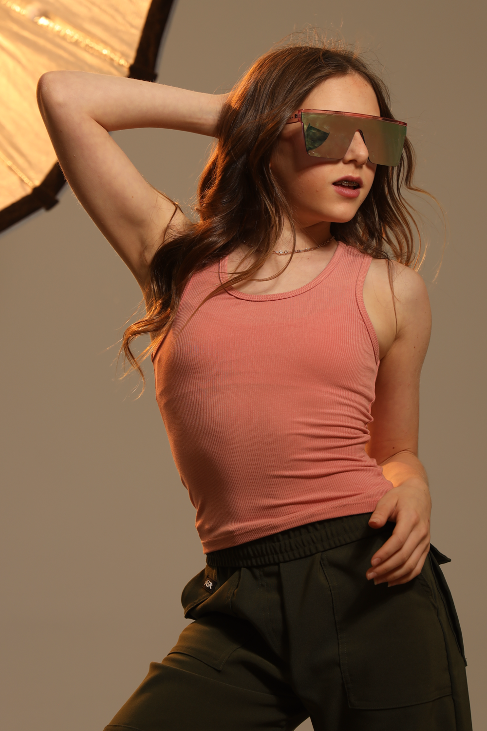 Boyfriend Tank - Grapefruit | Tiger Friday – TigerFriday