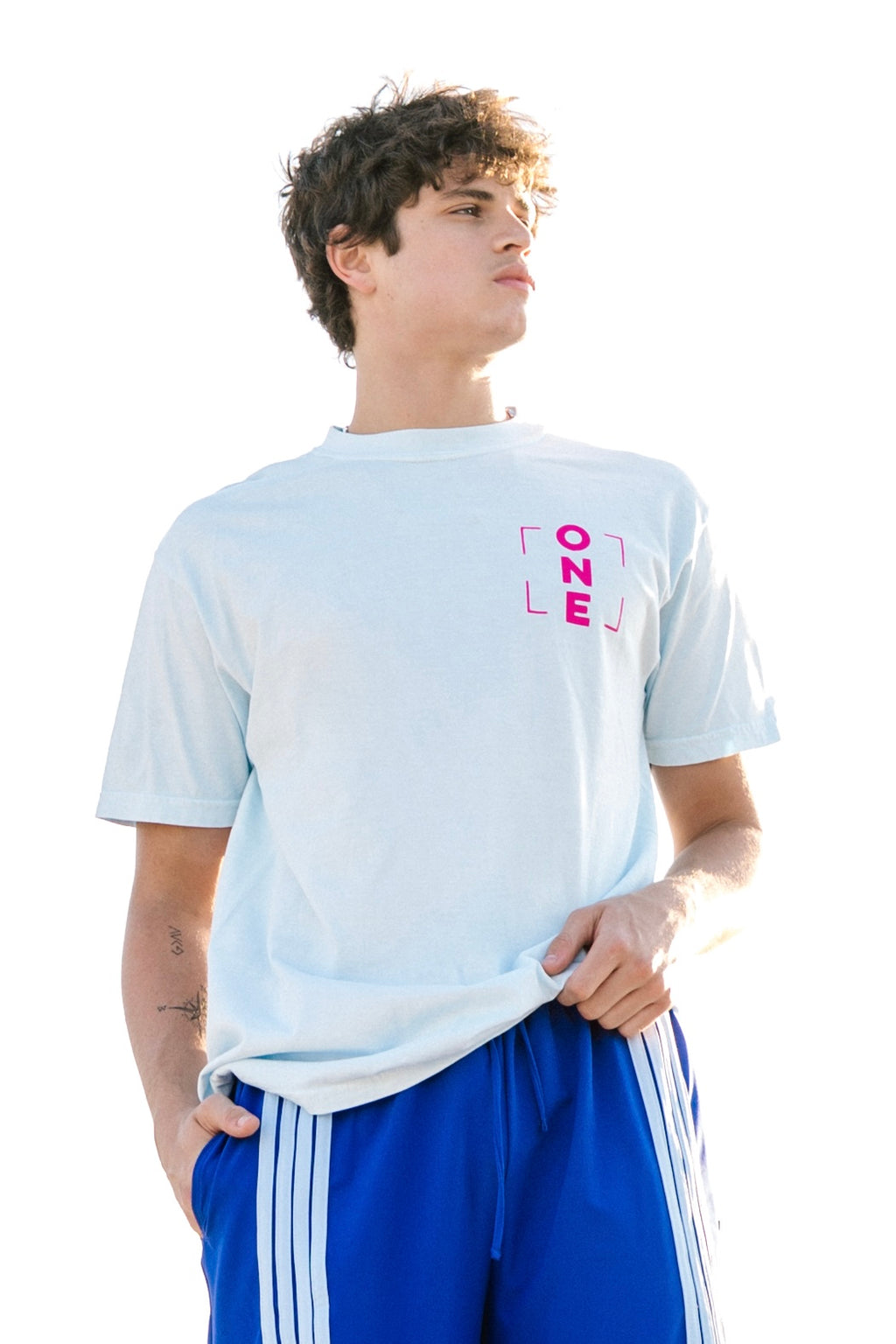 Square One Tee - Air | Tiger Friday – TigerFriday