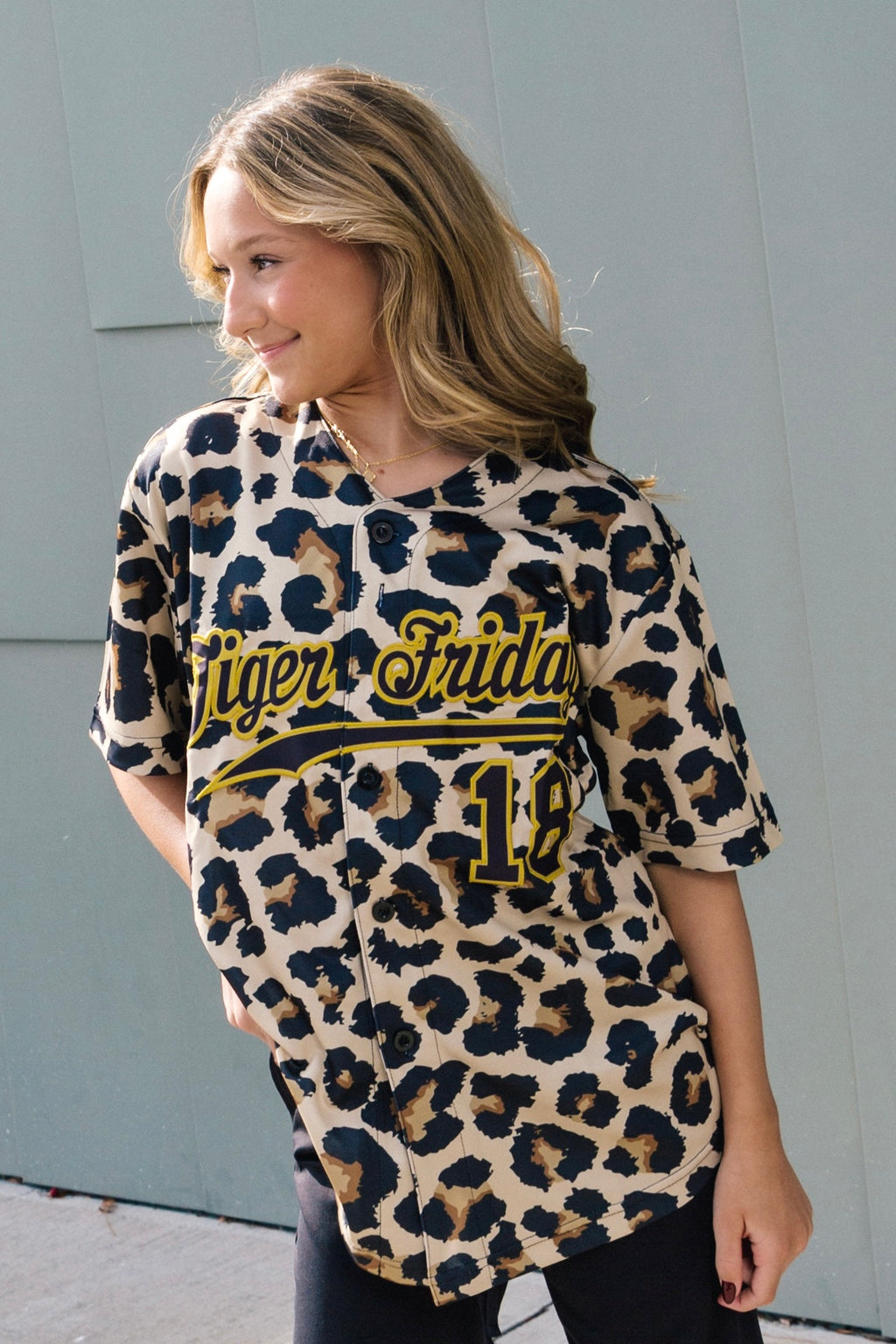 TF Baseball Jersey - Cheetah | Tiger Friday – TigerFriday