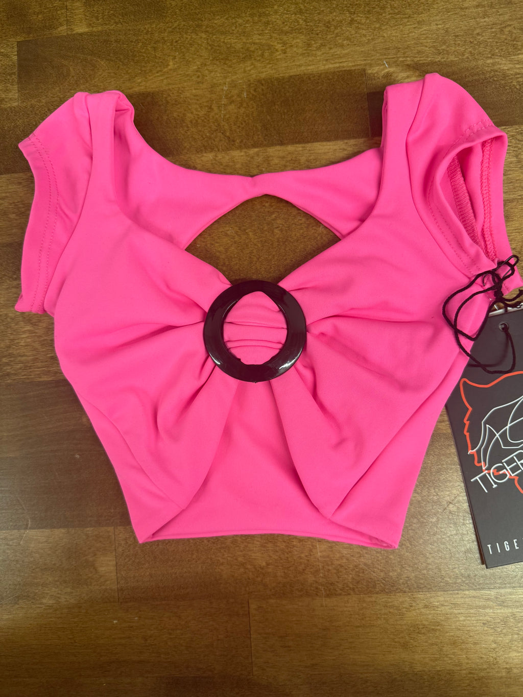 In The Loop Crop - Hot Punk | Tiger Friday Dancewear – TigerFriday