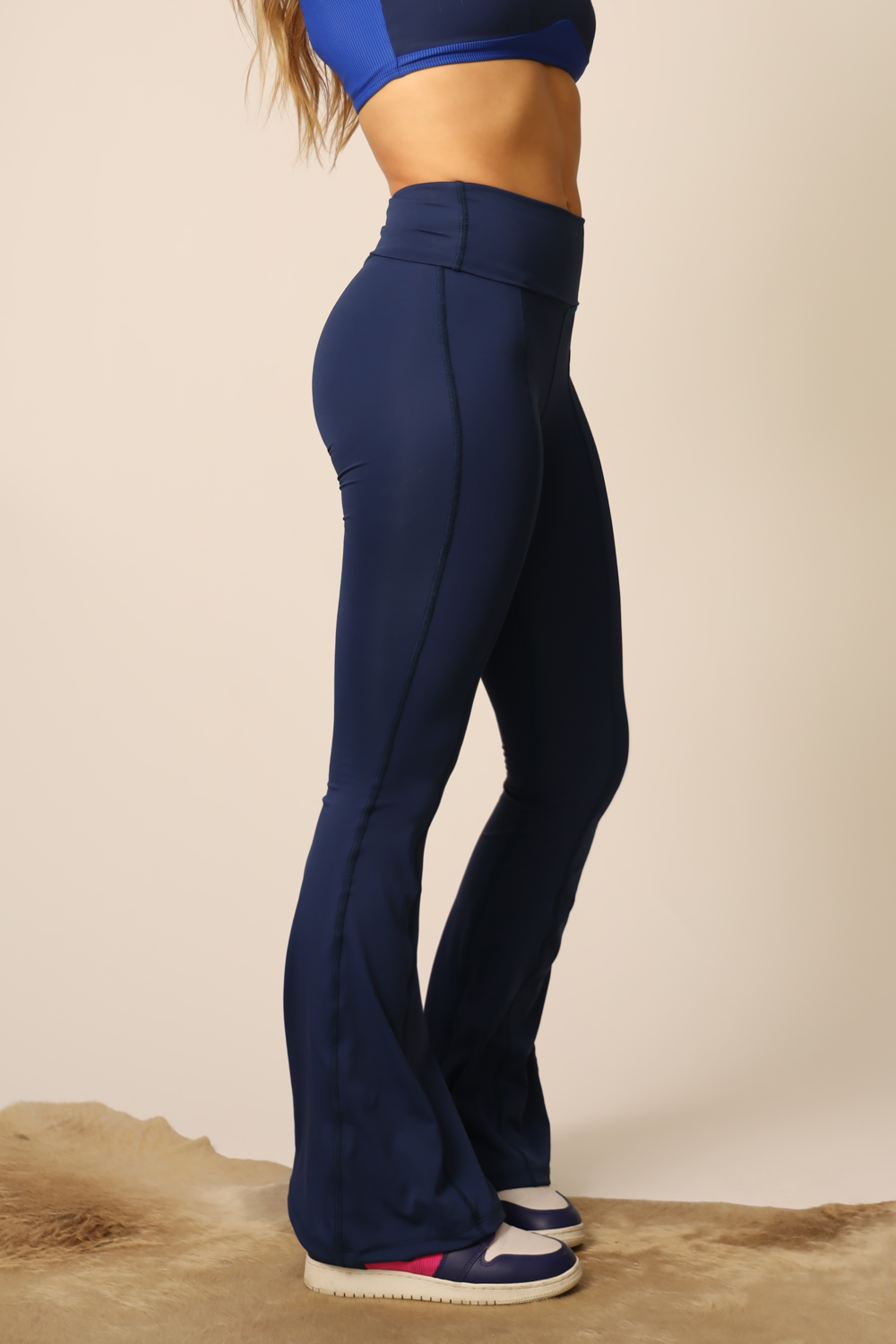 Hippie Bell Flares - Navy | Tiger Friday Dancewear – TigerFriday
