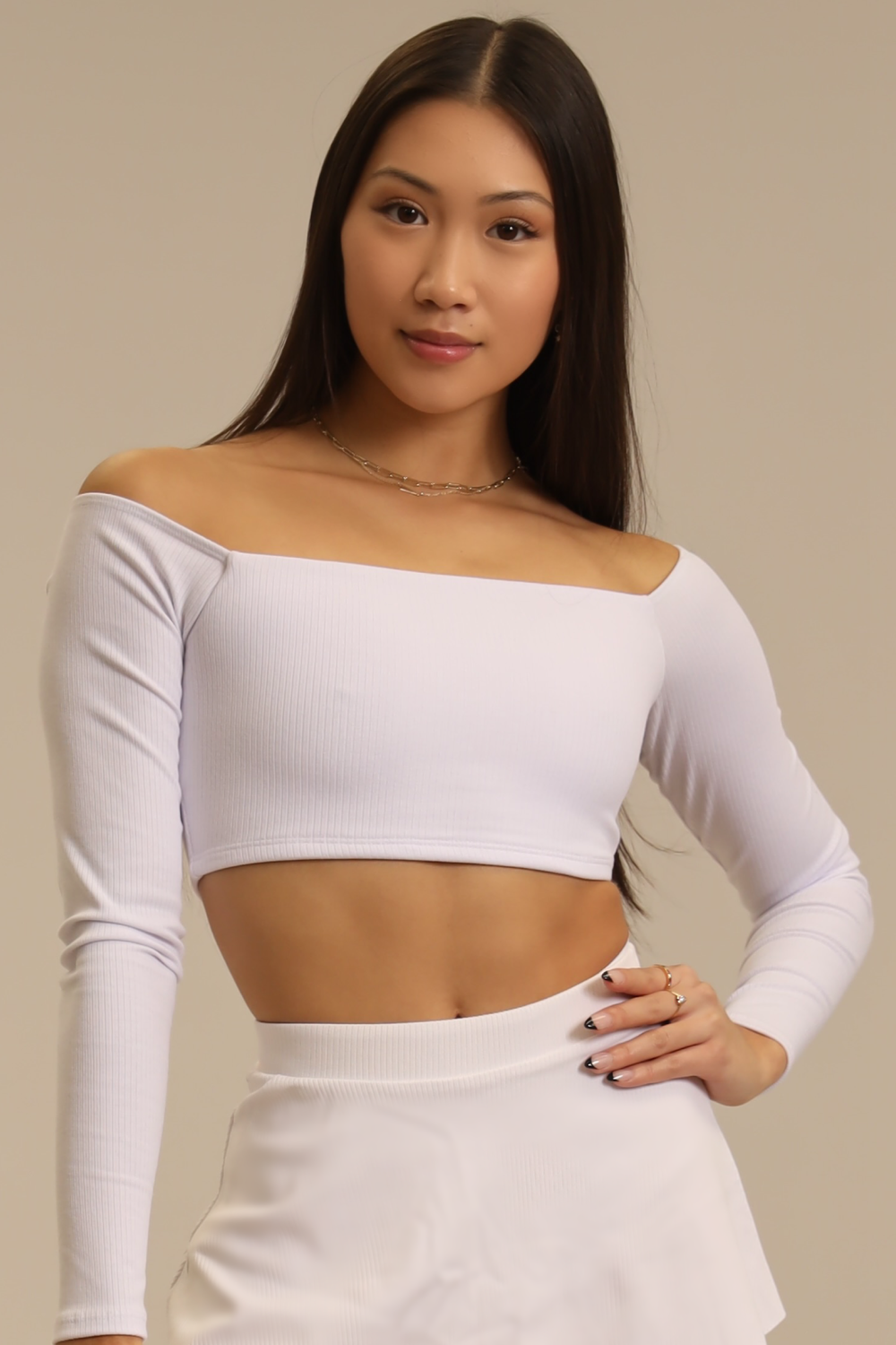 Artist Crop - White | Tiger Friday Dancewear – TigerFriday