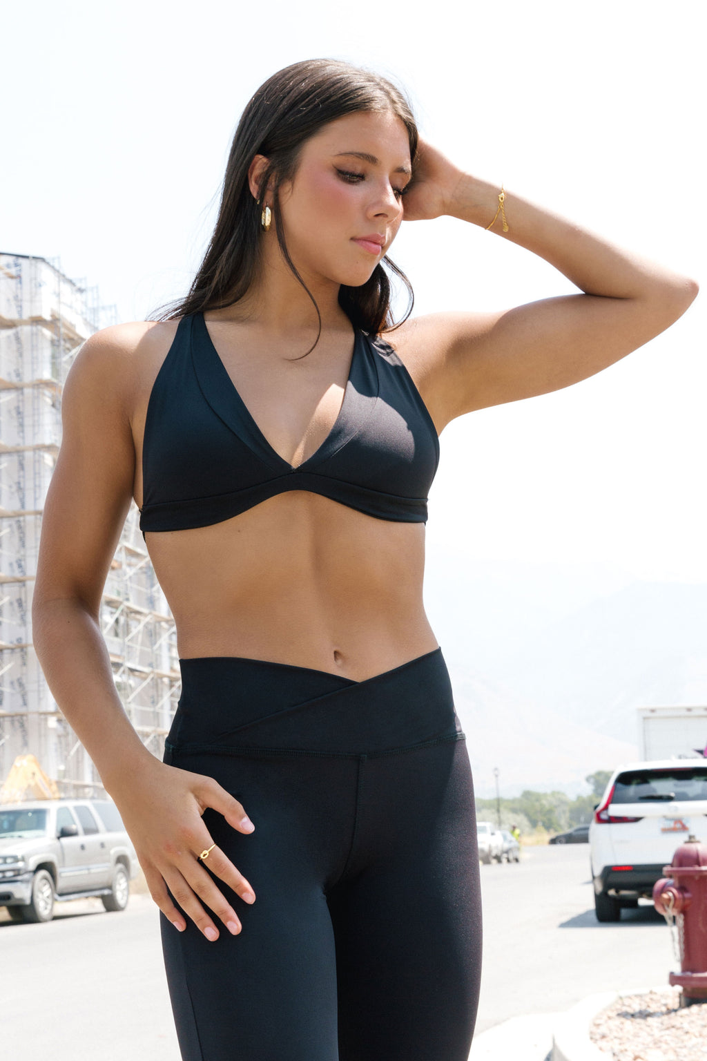 Jay Bralette - Black | Tiger Friday Dancewear – TigerFriday