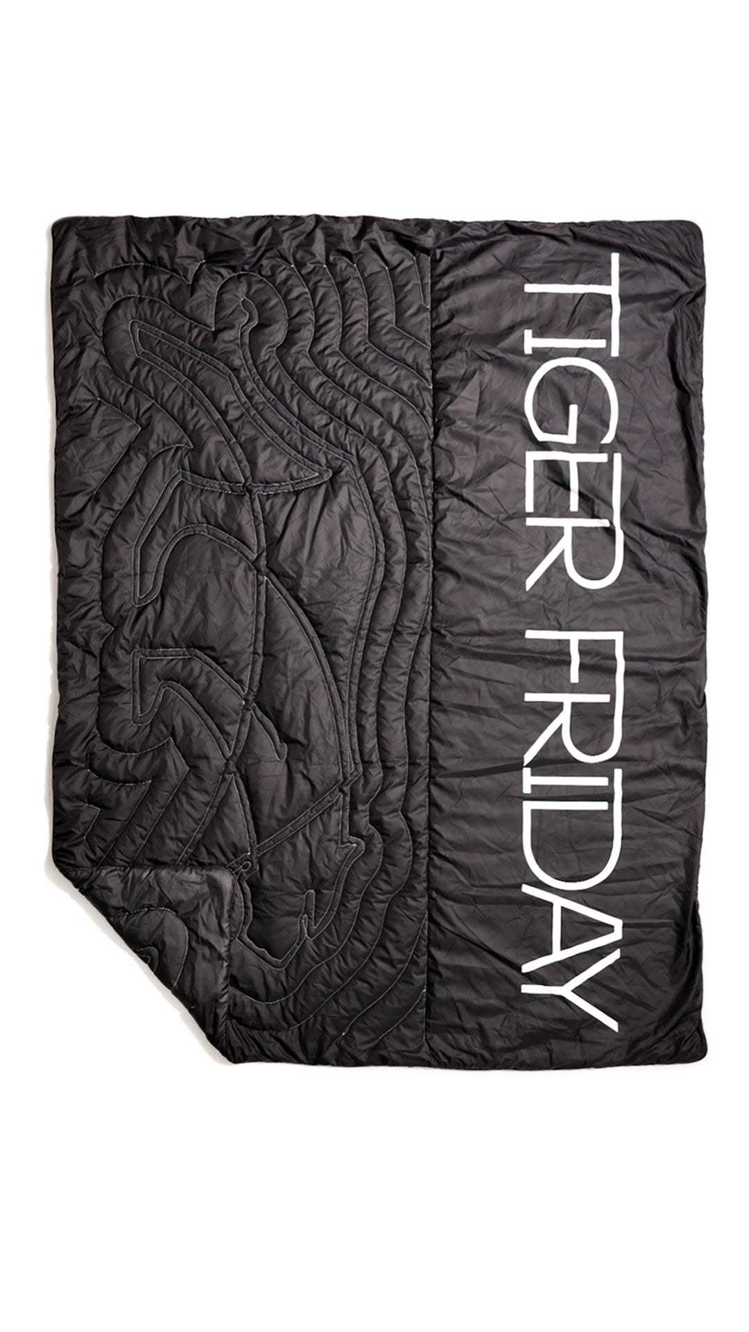 TF Travel Blanket - Black | Tiger Friday – TigerFriday