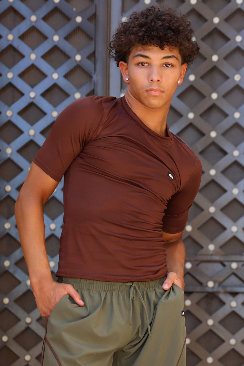 Legacy Compression Tee - Cocoa | Tiger Friday – TigerFriday